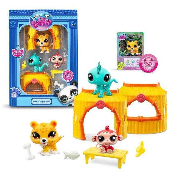 Hasbro | Toys | Littlest Pet Shop Lps New In Box Gen 7 Tiki Jungle ...